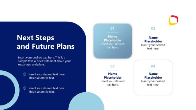 Next Steps & Future Plans Presentation Template - SlideModel