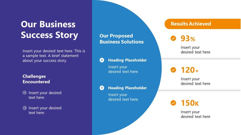 Our Business Success Story Presentation Slide - SlideModel