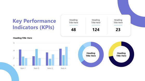 Bar Chart Presentation Slide - Communication Strategy Progress Template ...