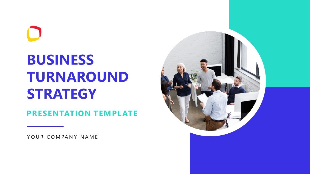 Cover Slide - Business Turnaround PPT Template - SlideModel