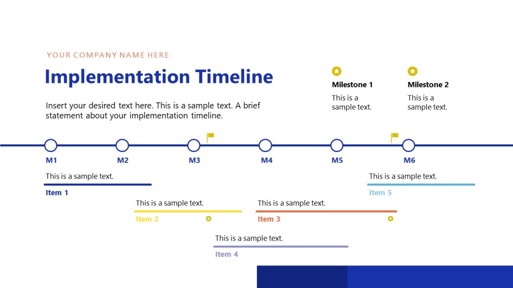 Implementation Timeline Slide - HR Transformation Slide Template ...