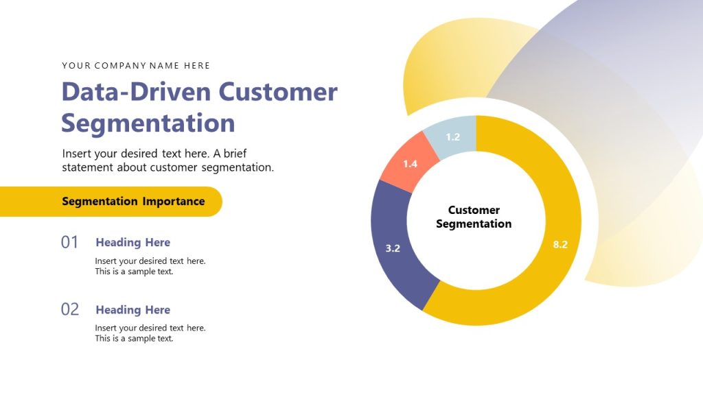 Data Driven Customer Segmentation PowerPoint Slide - SlideModel