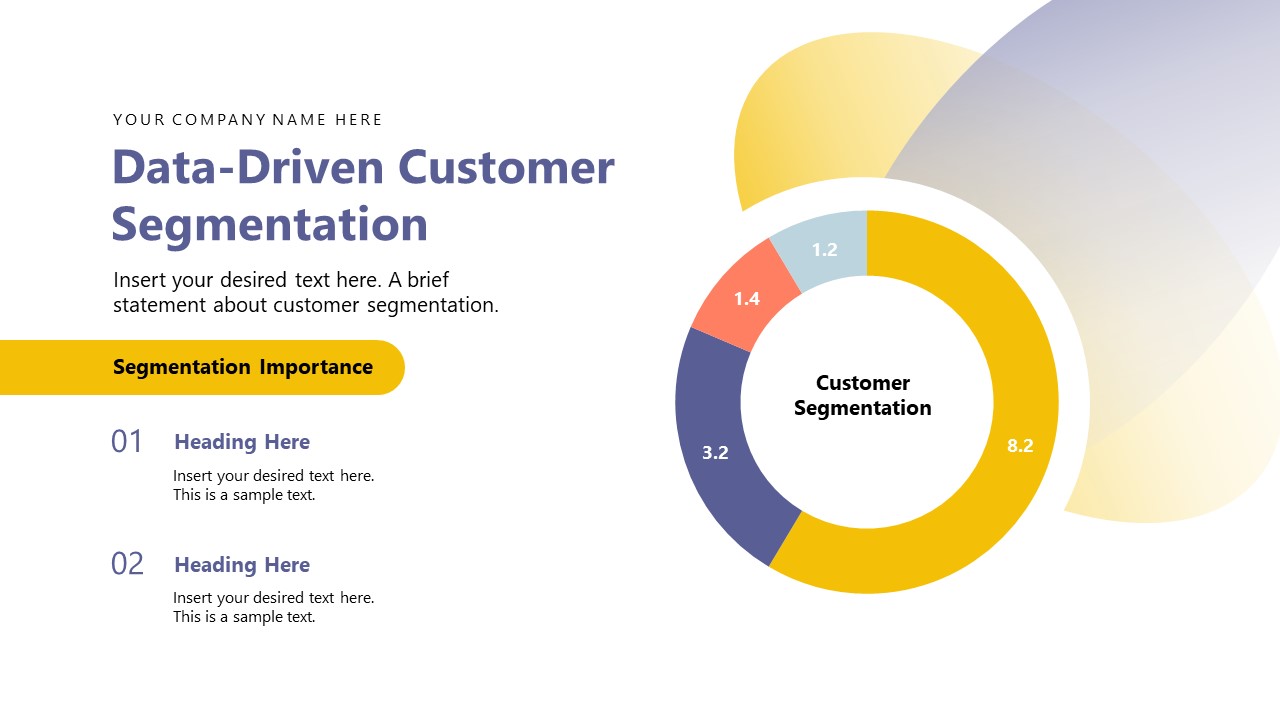 Data Driven Customer Segmentation PowerPoint Slide - SlideModel