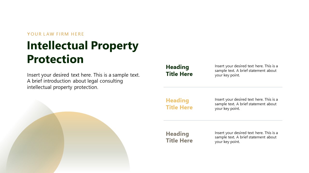 Legal Consulting PowerPoint Template