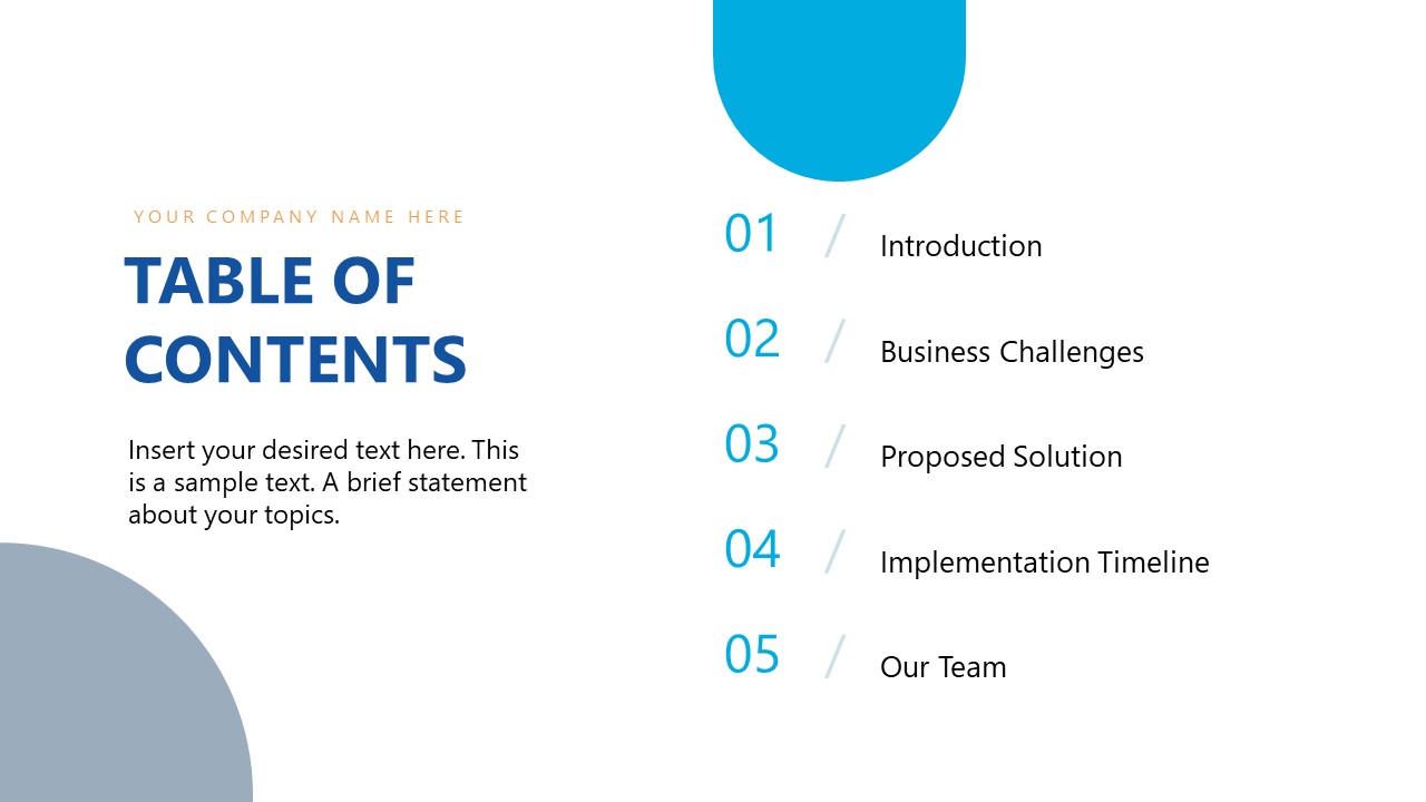 RFP Proposal PowerPoint Template