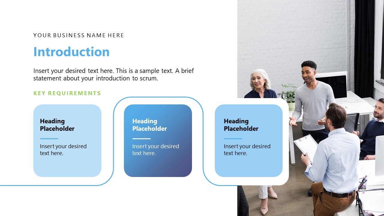 SCRUM Business Opportunity PowerPoint Template