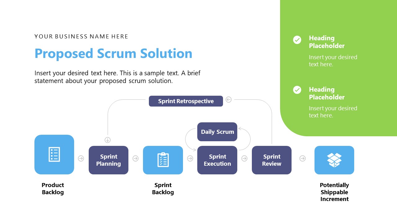 SCRUM Business Opportunity PowerPoint Template
