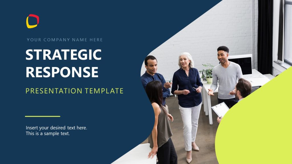Cover Slide - Strategic Response Presentation - SlideModel