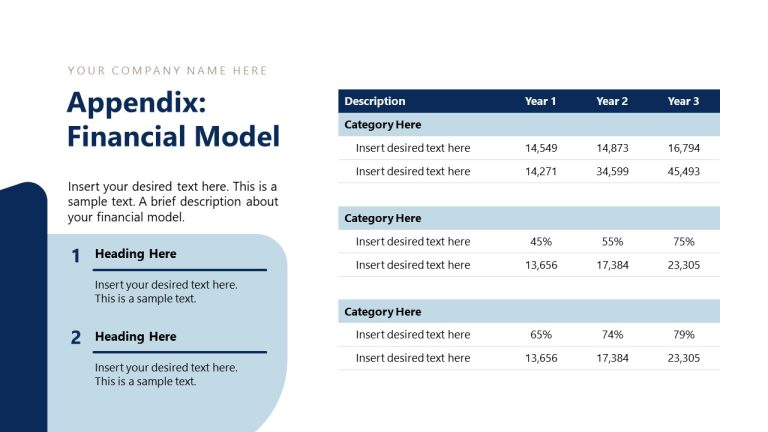 Appendix Slide - Investment Proposal Template - SlideModel