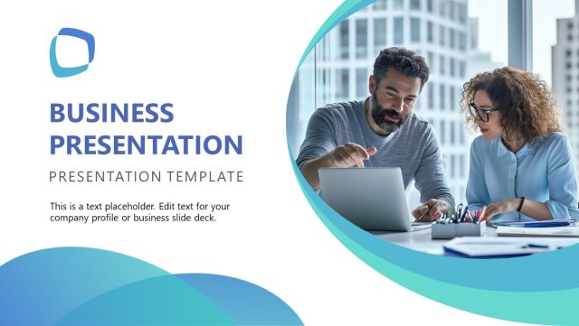 Cover Slide - Business Presentation PPT Template - SlideModel