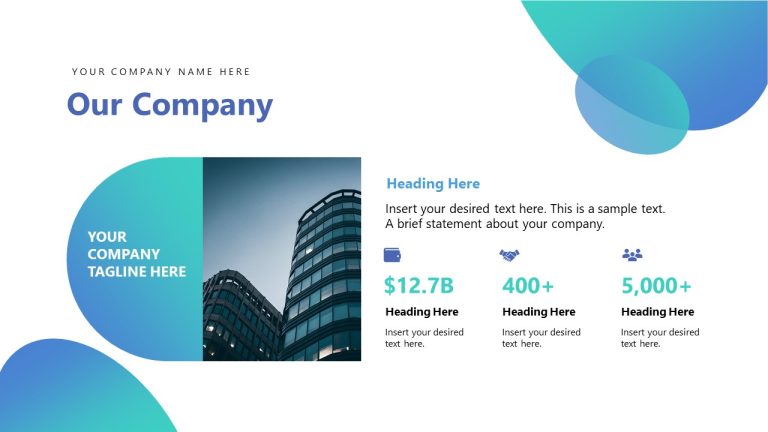 Our Company Intro Slide for Business Presentation Template - SlideModel