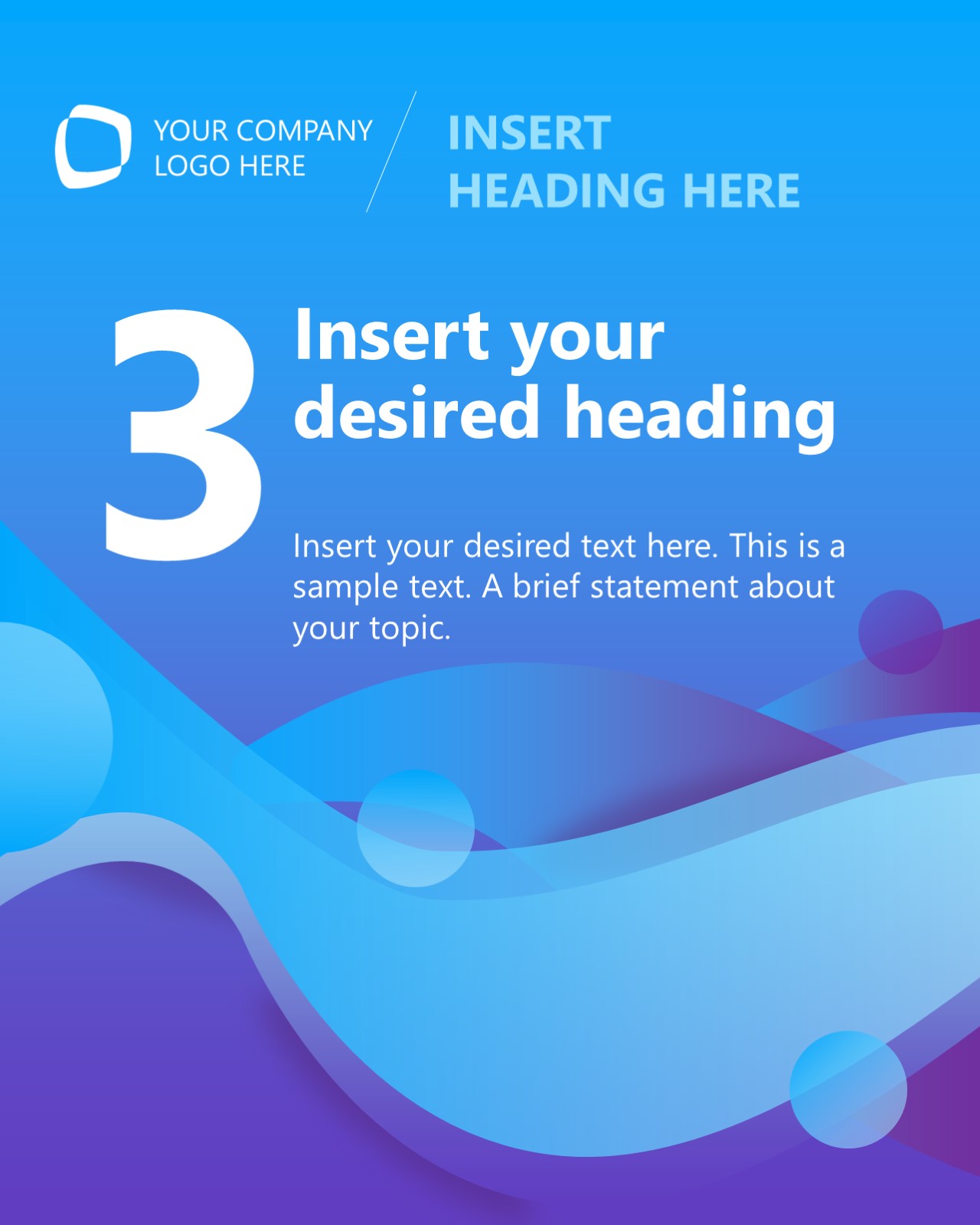 5-Slide LinkedIn Carousel PowerPoint Template