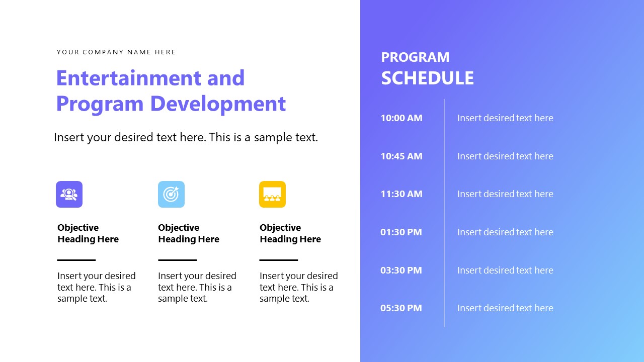Event Planning PowerPoint Template
