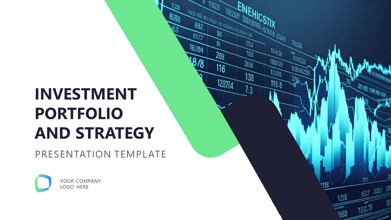 Investment Portfolio & Strategy Template - Cover Slide - SlideModel