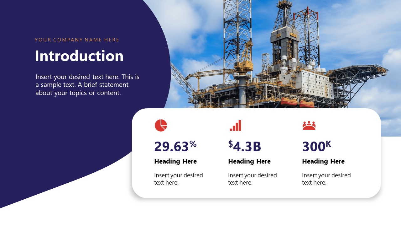 Oil & Gas Industry PowerPoint Template