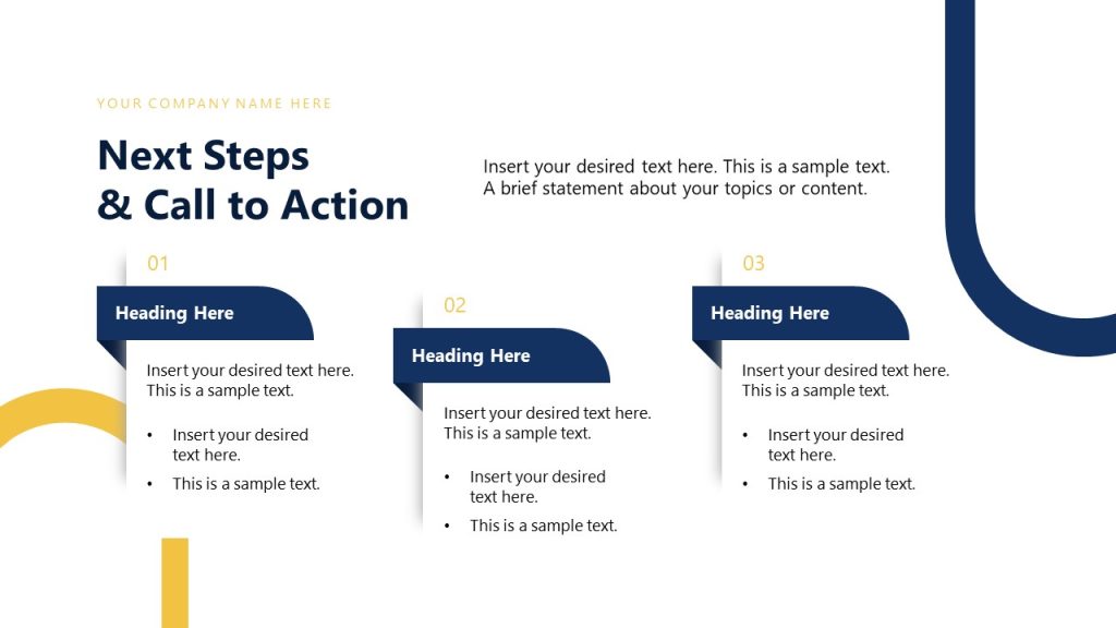 Next Steps & CTA Presentation - Succession Planning Presentation Template - SlideModel