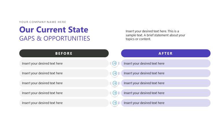 Our Current State Slide - Data Governance Template - SlideModel