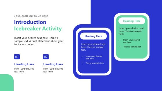 Icebreaker Activity Slide - Business Workshop PPT Slide Template ...