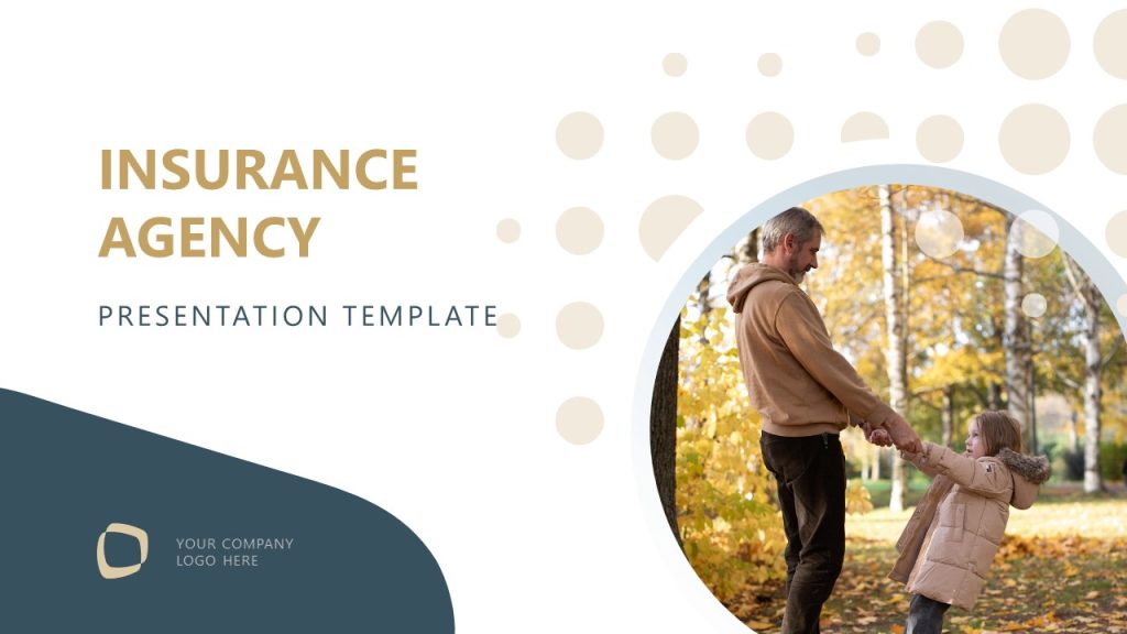 Cover Slide - Insurance Agency PPT Template - SlideModel