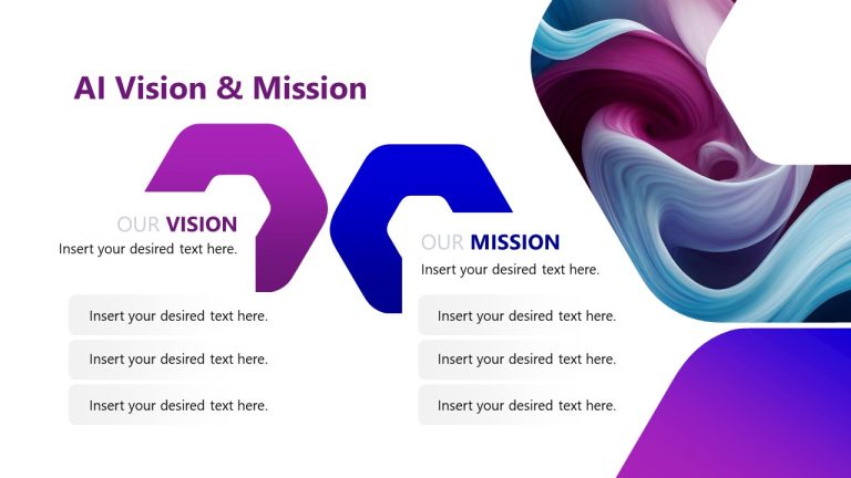 AI Vision & Mission Slide - AI Strategic Plan PPT Template - SlideModel