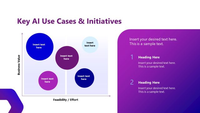 Key AI Use Cases & Initiatives - AI Strategic Plan Template Slide ...