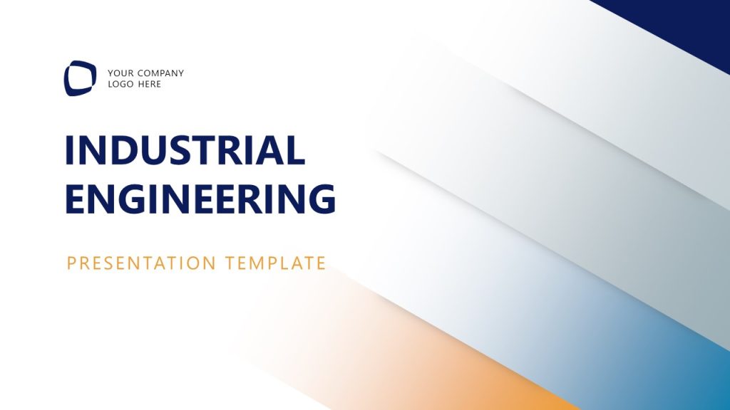 Industrial Engineering PPT Cover Slide - SlideModel