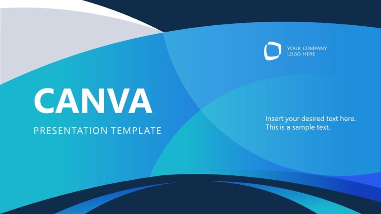 Editable Canva PPT Template - Cover Slide - SlideModel