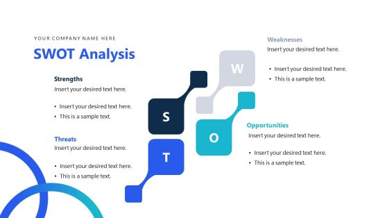 Slide for SWOT Analysis Diagram - Canva Template - SlideModel