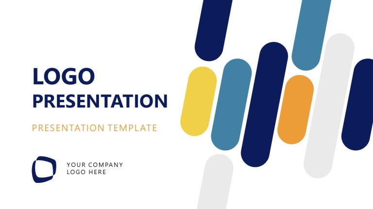 Company Logo Presentation Template Cover Slide - SlideModel