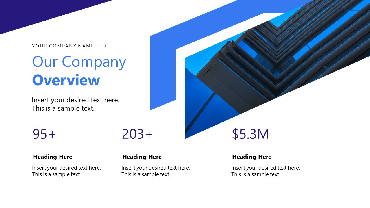 Visual Corporate Profile PowerPoint Template