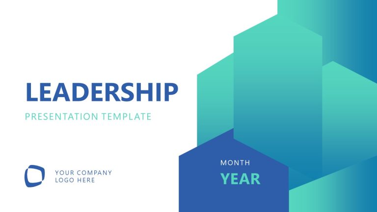 Cover Slide for Leadership Template - SlideModel