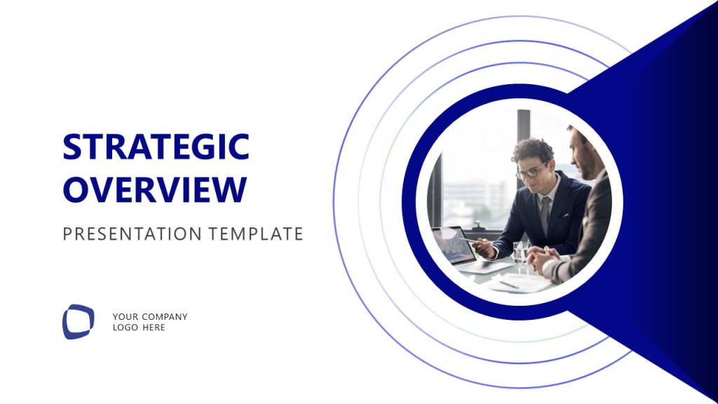 Strategic Overview PowerPoint Template - Title Slide - SlideModel
