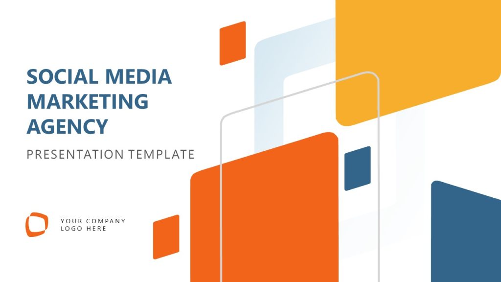 Social Media Marketing Agency Slide Template - SlideModel