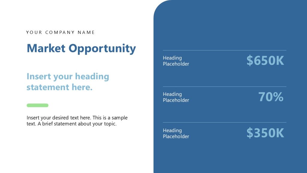 Market Opportunity PowerPoint Slide - Marketing Promotion Campaign ...