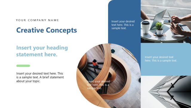Slide for Creative Concepts Visualization - Marketing Campaign PPT ...