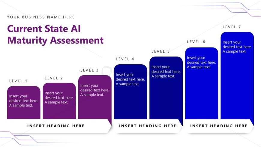 Current State AI Maturity Assessment Discussion Slide - SlideModel