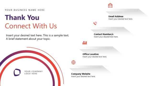 Thank You Slide for Cybersecurity Assessment Template - SlideModel