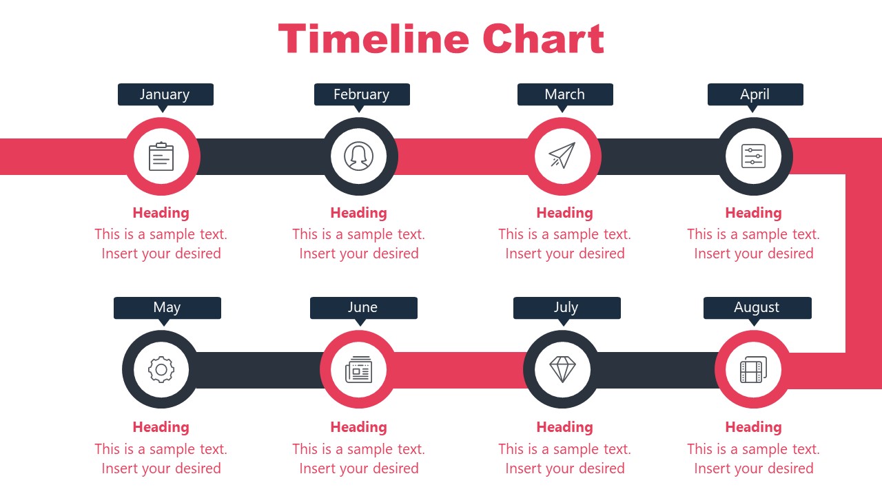 Hot Idea Business Timeline PowerPoint - SlideModel