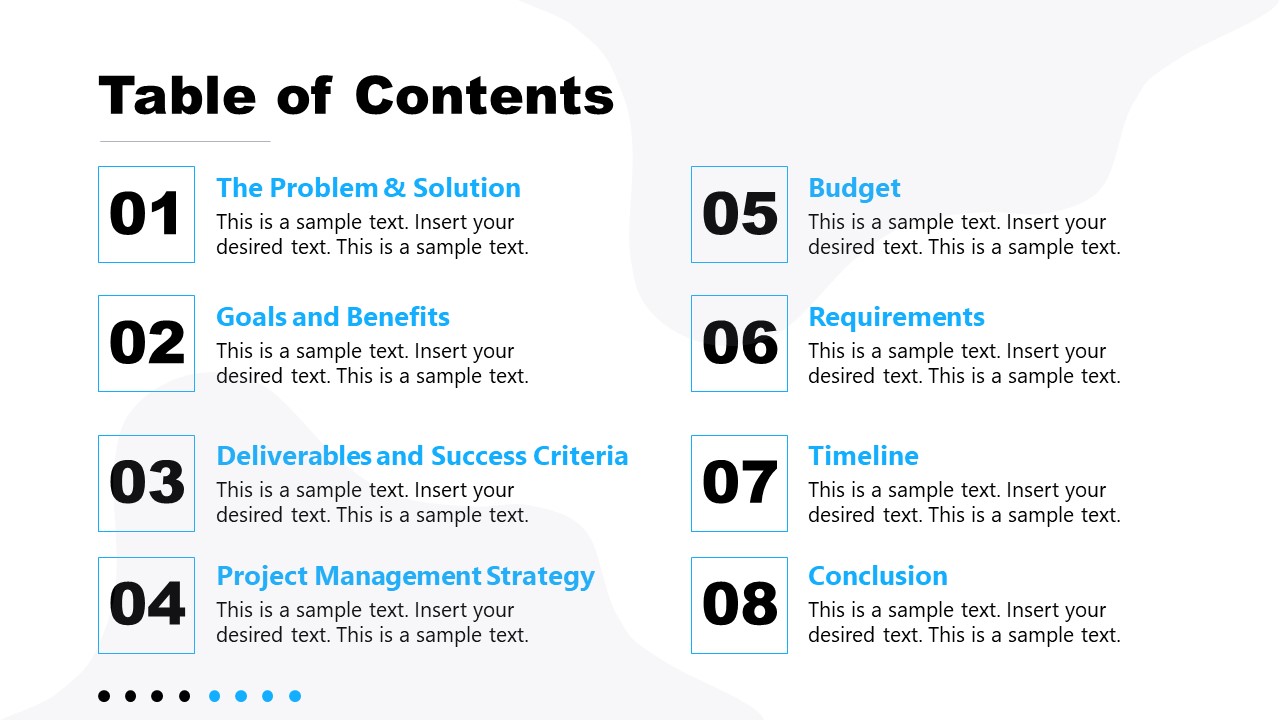 Project Proposal PowerPoint Template Presentation Slides