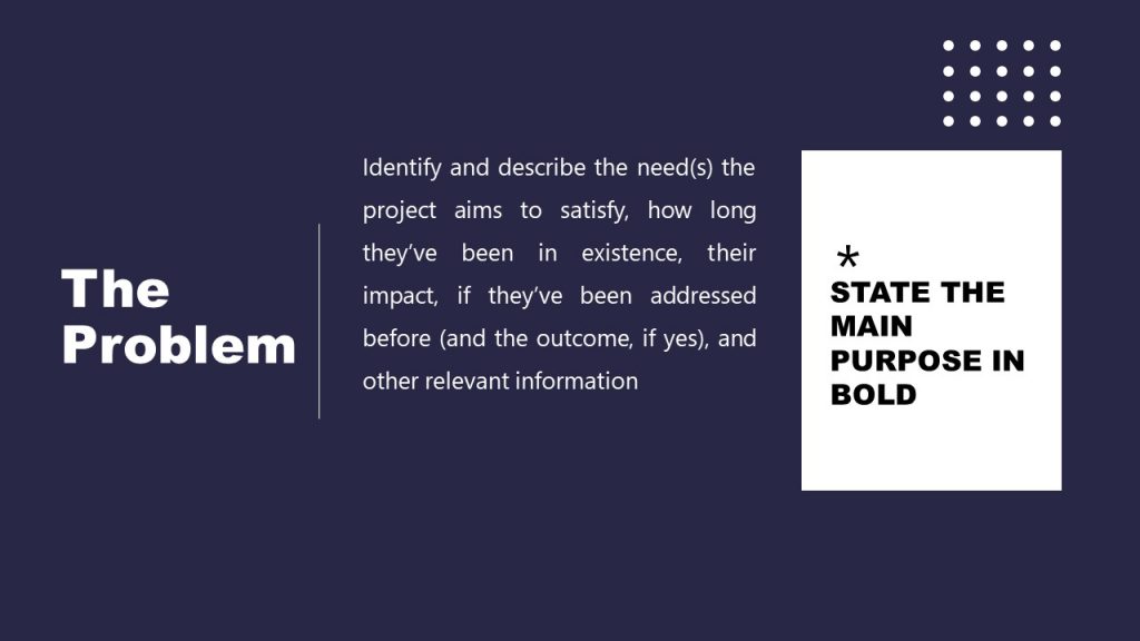The Problem Definition Project Proposal Template - SlideModel