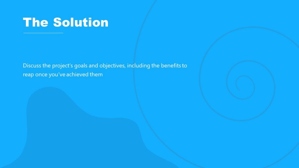 The Solution Slide Project Proposal Template - SlideModel