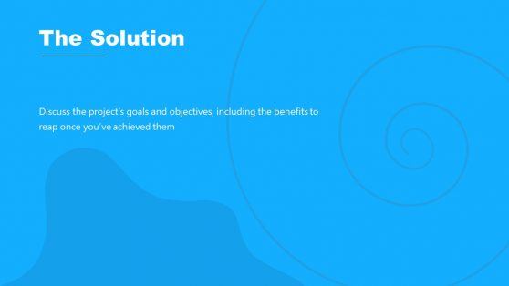 The Solution Slide Project Proposal Template - SlideModel