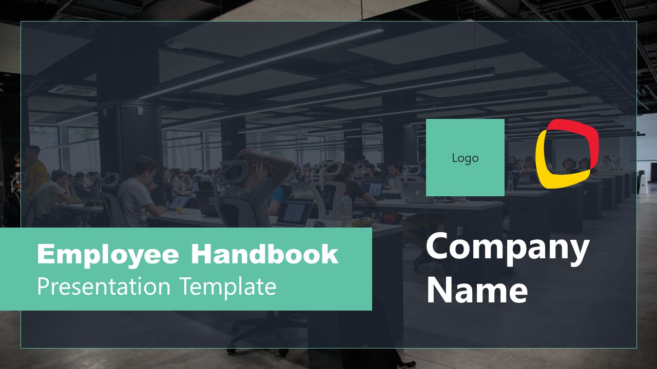 Employee Handbook Presentation Template SlideModel