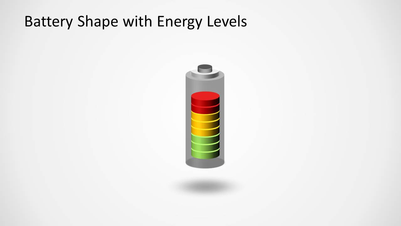 Battery Shapes for PowerPoint - SlideModel