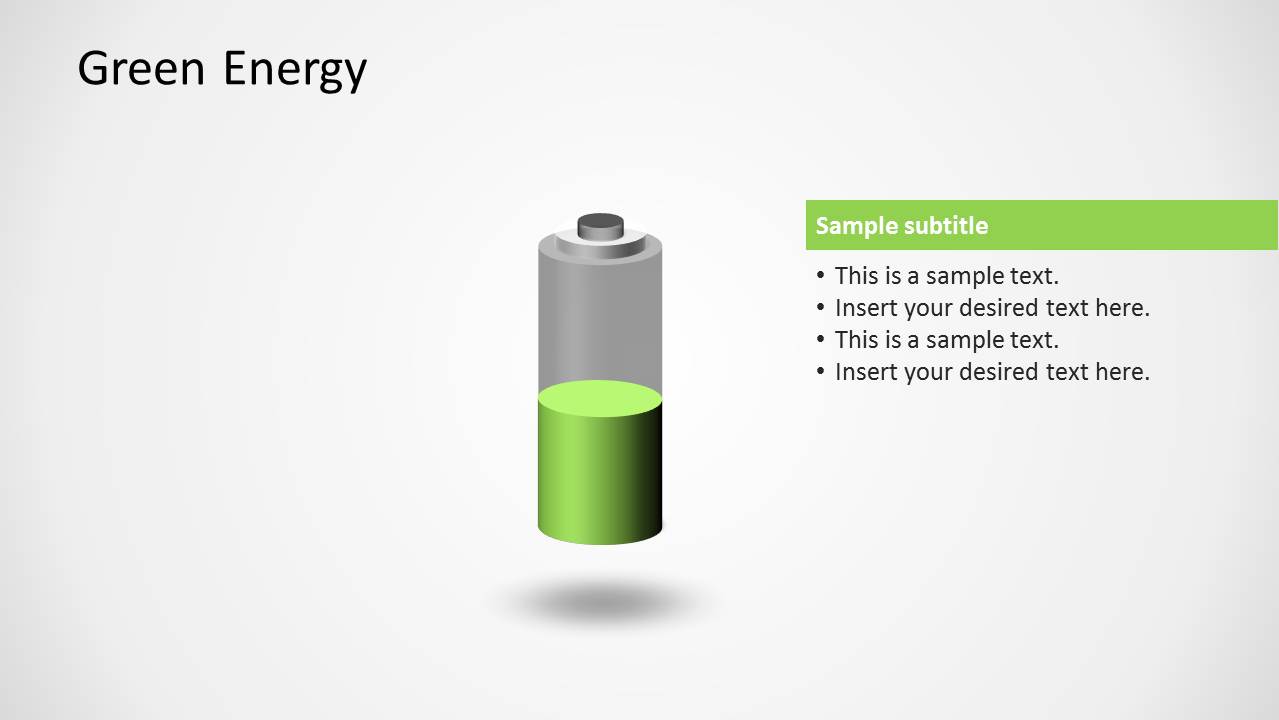 Battery Shapes for PowerPoint - SlideModel