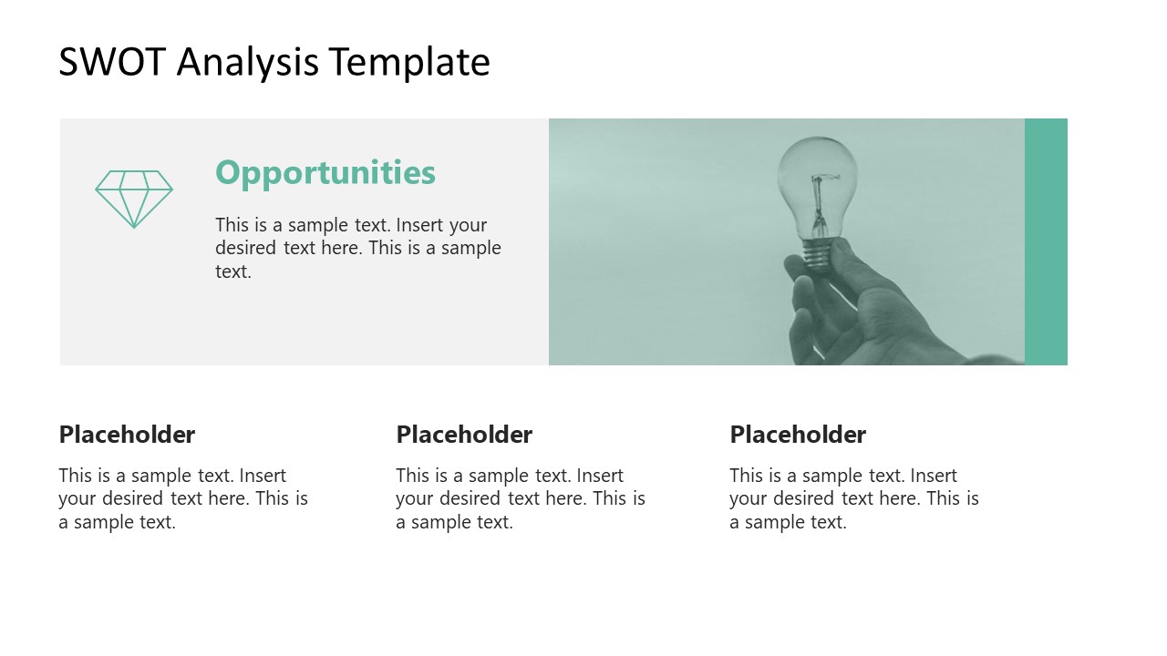 SWOT Analysis Presentation Template for PowerPoint