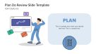 PDR Plan Do Review PPT Template - Plan Slide - SlideModel