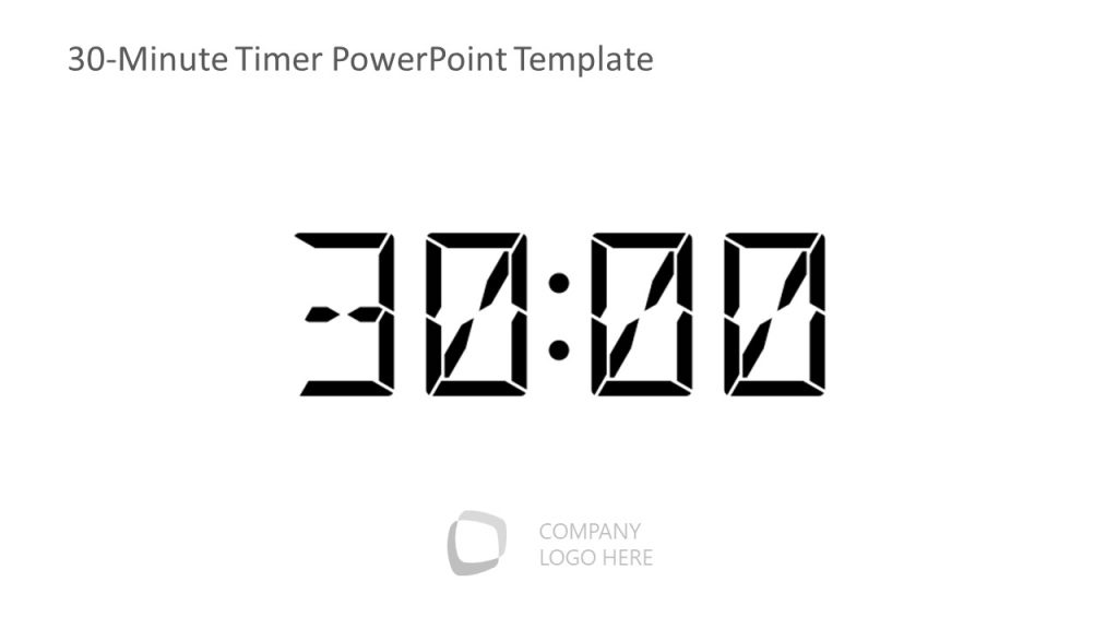 30-Minute Timer Presentation Template - SlideModel