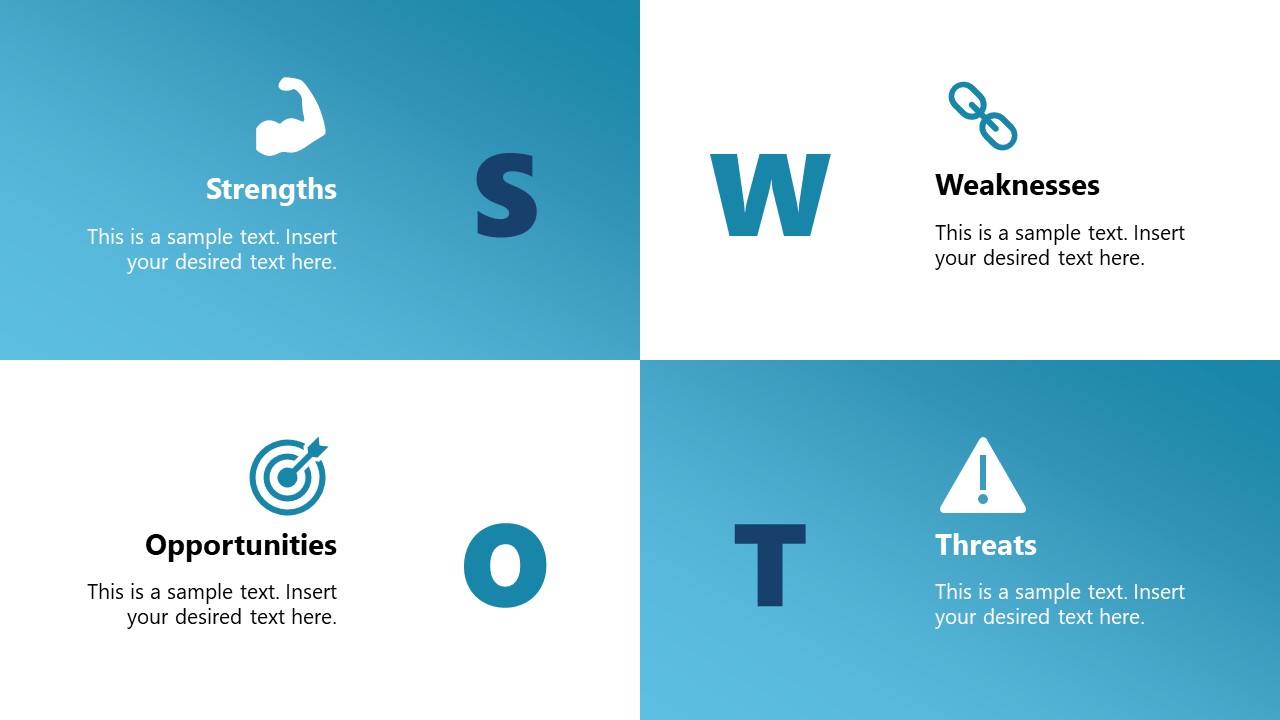 Professional Blue Business PowerPoint Template