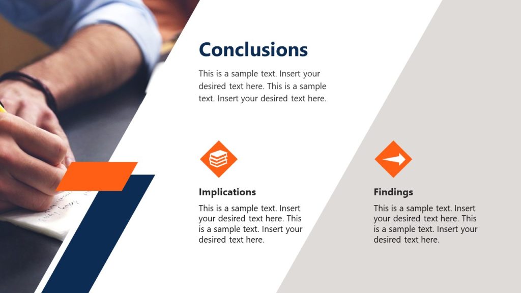 Conclusion Slide - Modern Dissertation Template - SlideModel